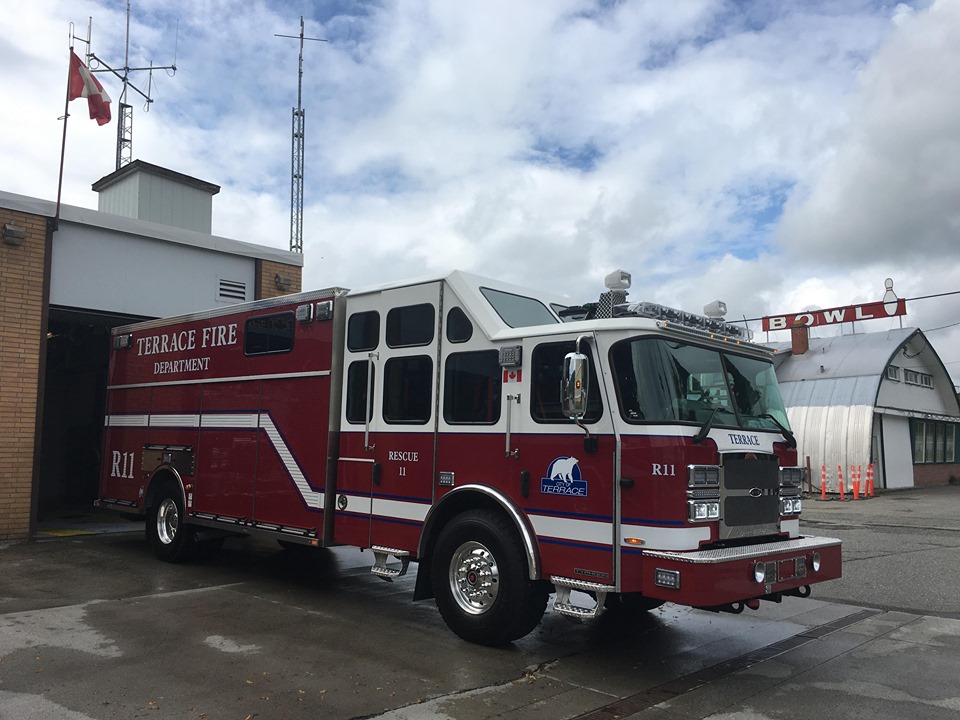Terrace Fire Department gets new rescue vehicle | CFNR Network